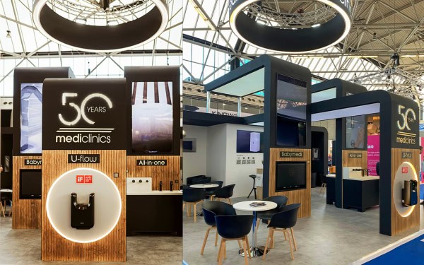 Stand Interclean 2024 for Mediclinics by Mazzima